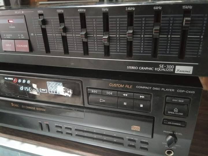 Sansui Stereo Graphic Equalizer model SE-300 (Year 1985), Audio ...