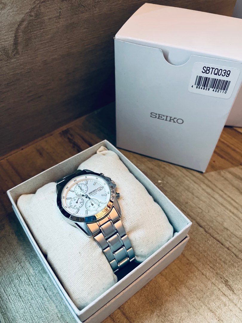 SBTQ039 “White Dial” Seiko Spirit, Luxury, Watches on Carousell
