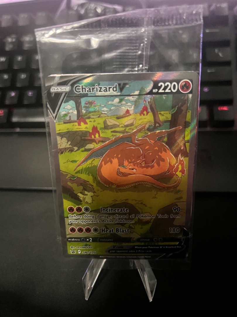 [Sealed] Charizard UPC promo card, Hobbies & Toys, Toys & Games on ...