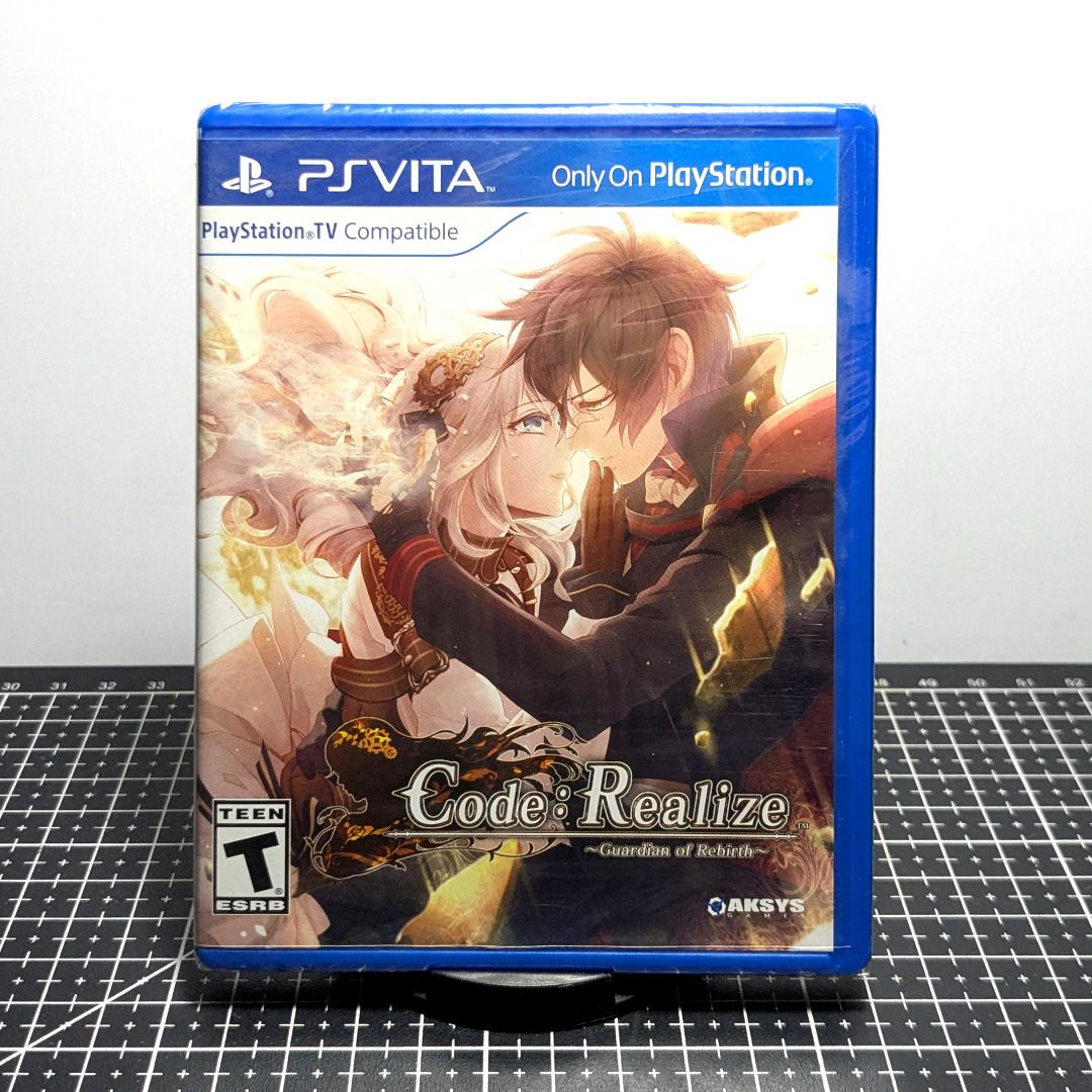 Sealed PS Vita Game - Code: Realize − Guardian of Rebirth, Video Gaming, Video Games ...