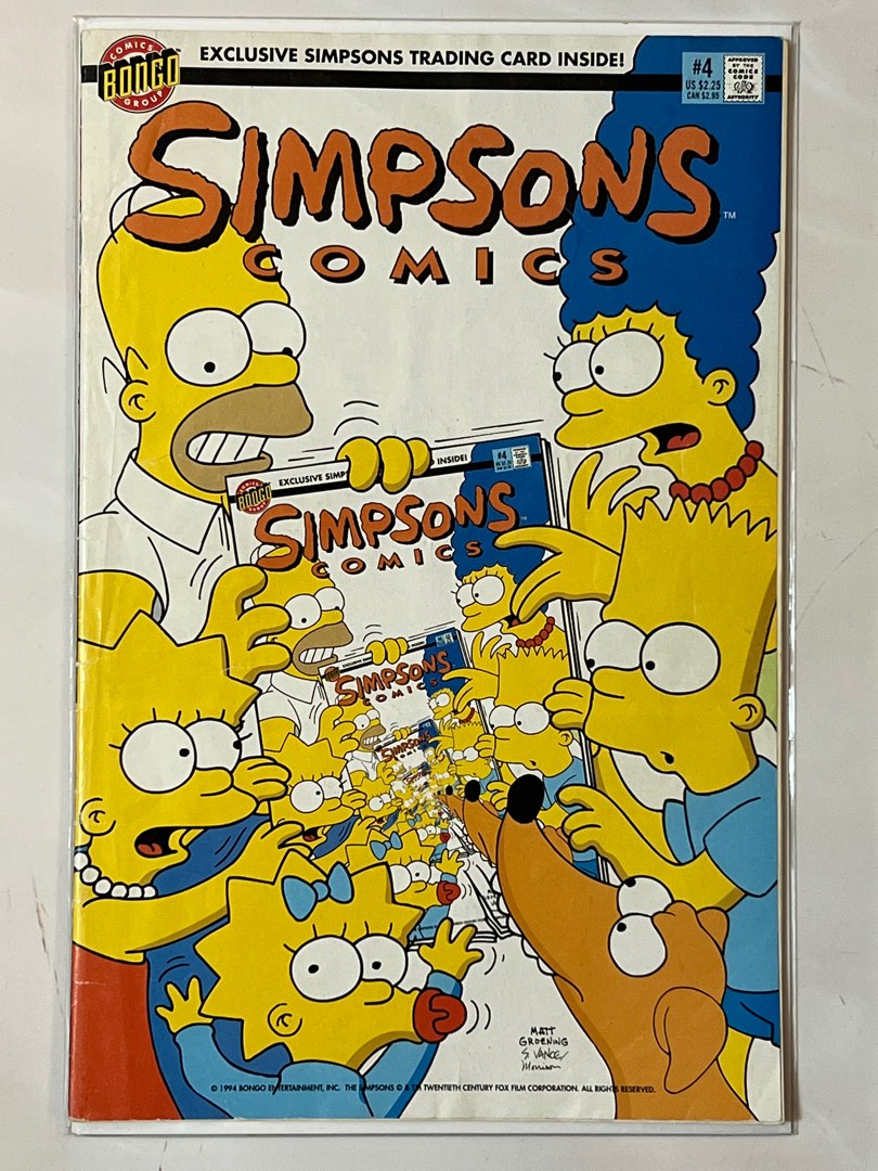 Simpsons Comics #4, Hobbies & Toys, Books & Magazines, Comics & Manga ...