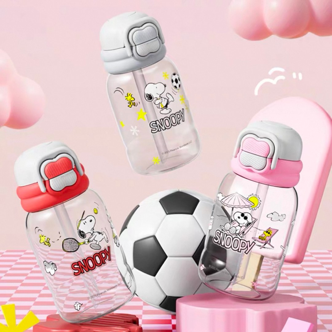 snoopy 650ml 水杯 水壺 水樽 花茶杯 peanuts 史努比 史路比 實用 日用品 公仔 禮物 送禮 生日禮物 實用 日用品, 傢俬＆家居, 廚具和餐具, 廚水杯、水壺 ...