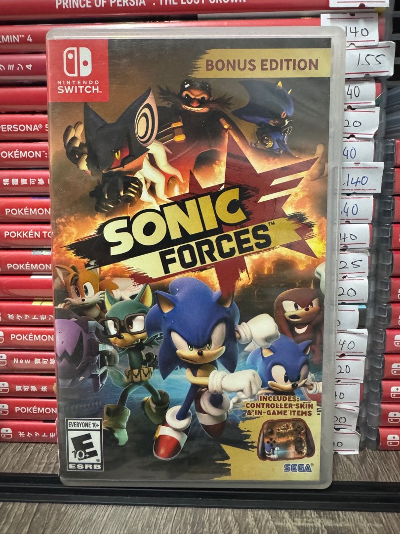 Sonic Forces (Nintendo Switch) (Used) (Physical), Video Gaming, Video Games, Nintendo on Carousell