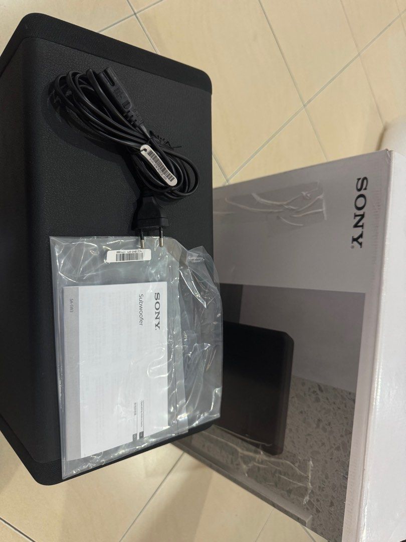 Sony Subwoofer SW-3, Audio, Soundbars, Speakers & Amplifiers on Carousell