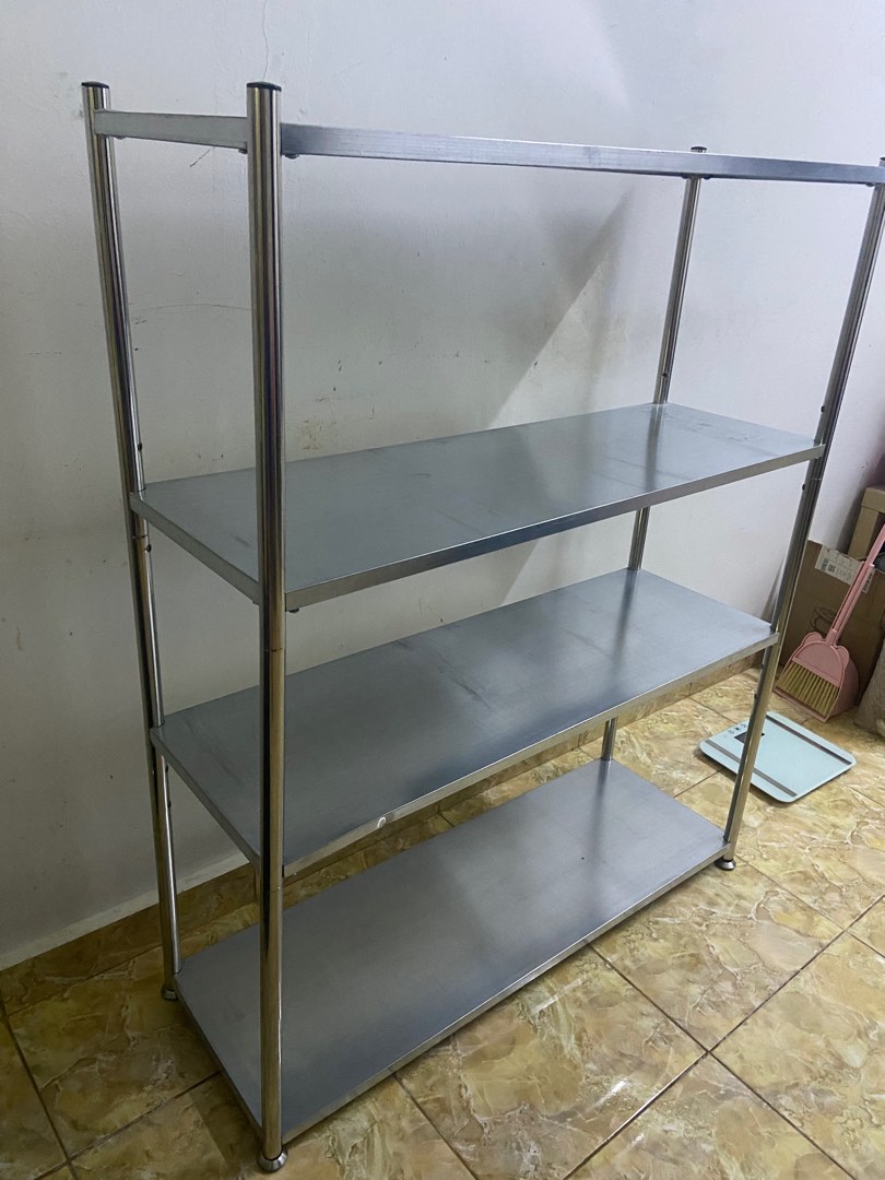 Storage rack besi. , Furniture & Home Living, Furniture, Shelves ...