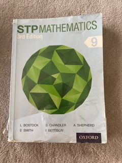STP Mathematics 3rd Edition 7, Hobbies & Toys, Books & Magazines ...