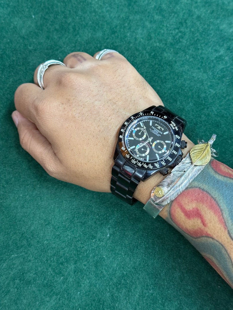 Technos Swiss Chronograph Watch, Men's Fashion, Watches & Accessories ...