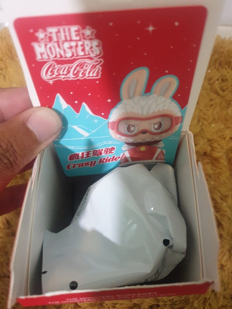 The Monsters Coca Cola Zimomo Labubu - Crazy Ride, Hobbies & Toys, Toys ...