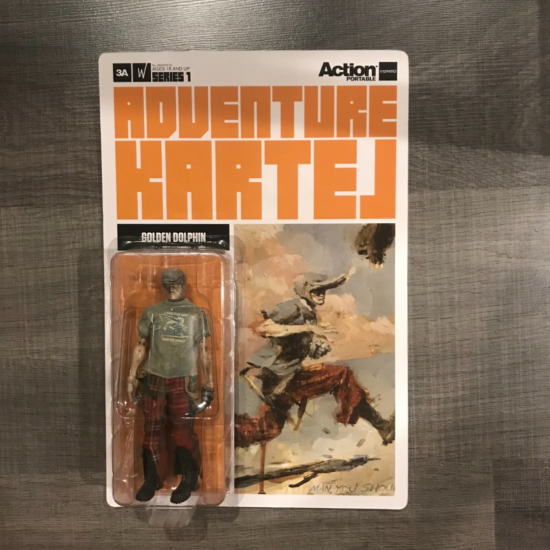 ThreeA 3A Adventure Kartel Golden Dolphin 1/12 Scale Action Figure ...