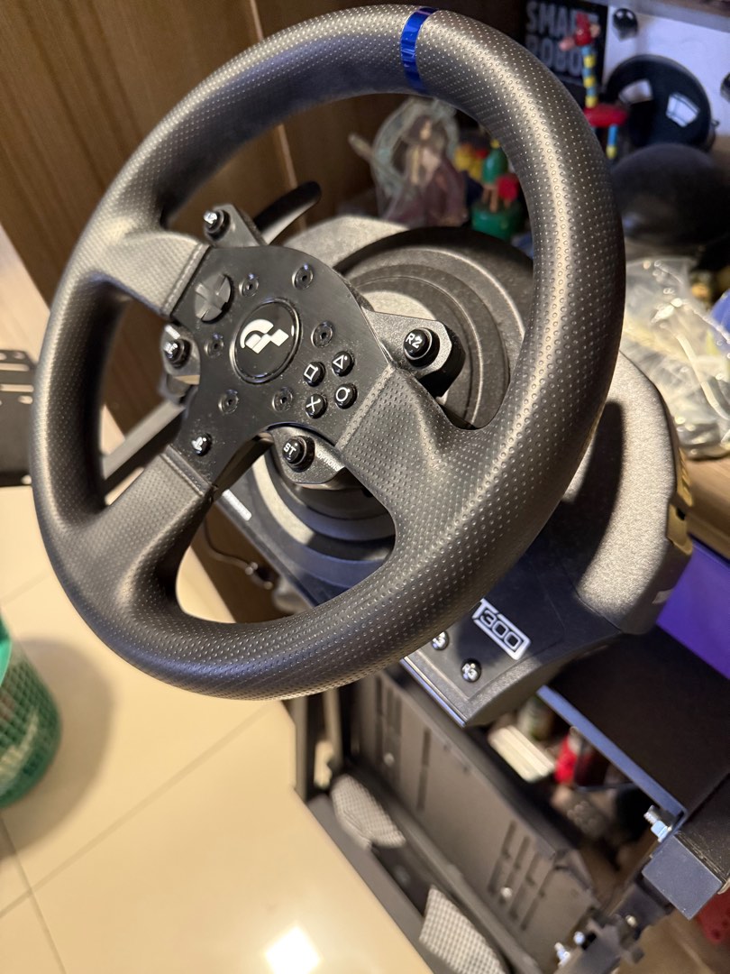 Thrustmaster T300 RS GT Sim Setup, Video Gaming, Gaming Accessories ...