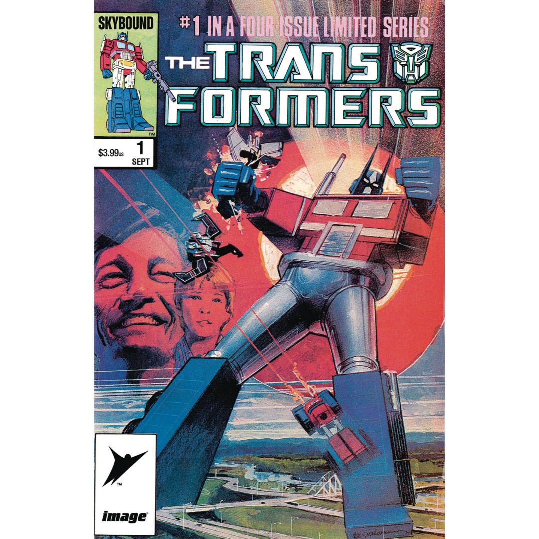Transformers #1 40th Anniversary Edition Facsimile Bill Sienkiewicz ...