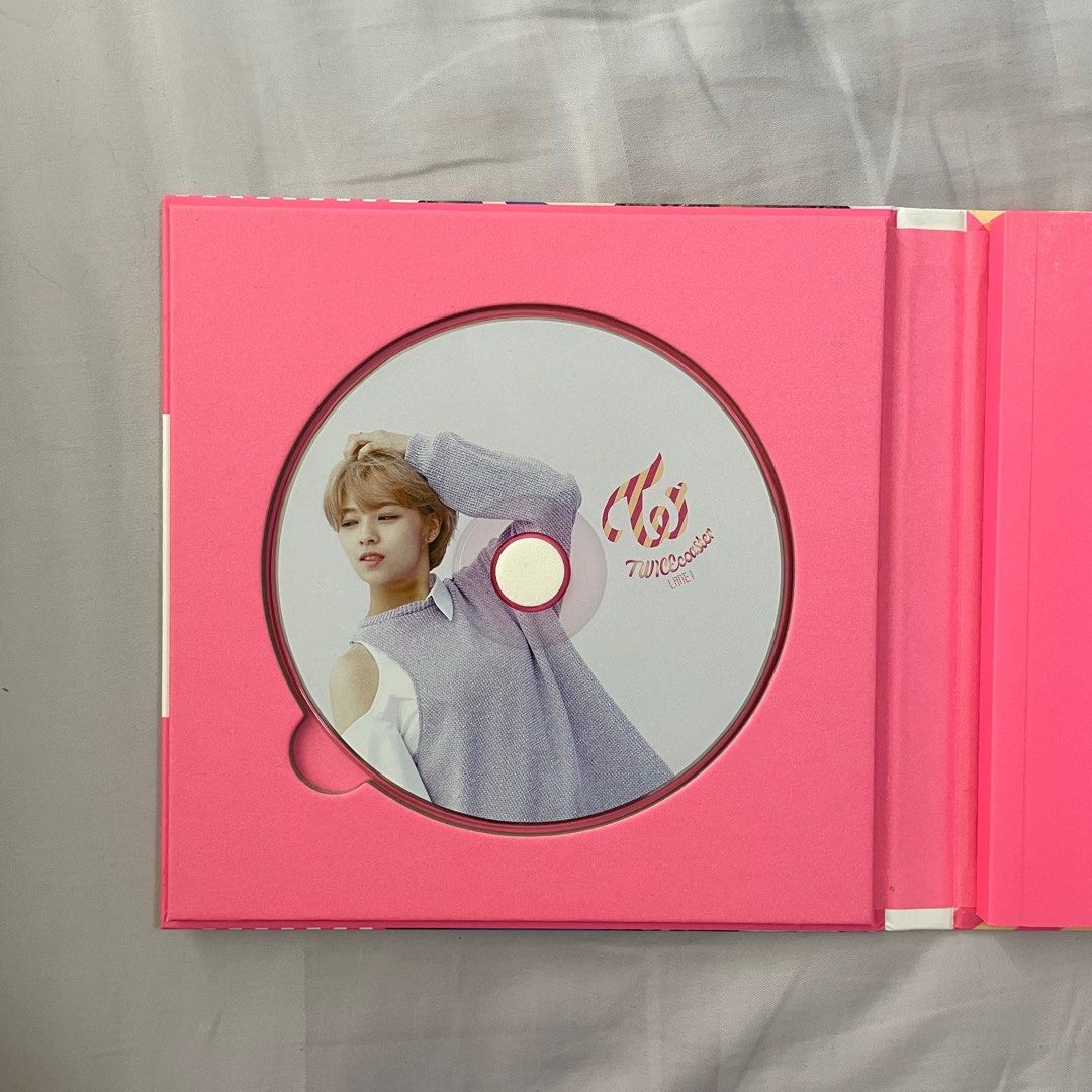 TWICE Twicecoaster : Lane 1 Neon magenta Ver. Photobook Sticker ...