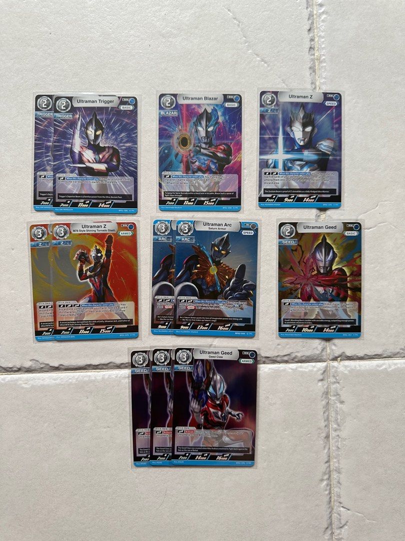 Ultraman Trading Card Game TCG Guardians of the Earth BP01 UCG, Hobbies & Toys, Toys & Games on ...