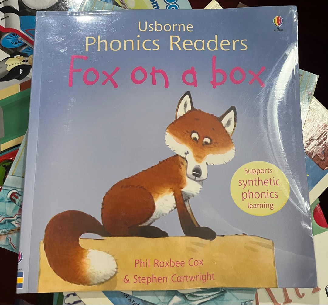 Usborne Fox on a box, Hobbies & Toys, Books & Magazines, Children's ...