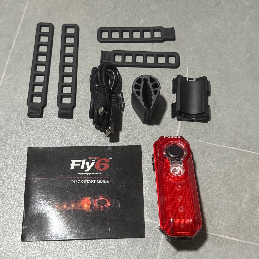 (USED) Fly 6 Gen 1 Bike Camera, Sports Equipment, Bicycles & Parts ...