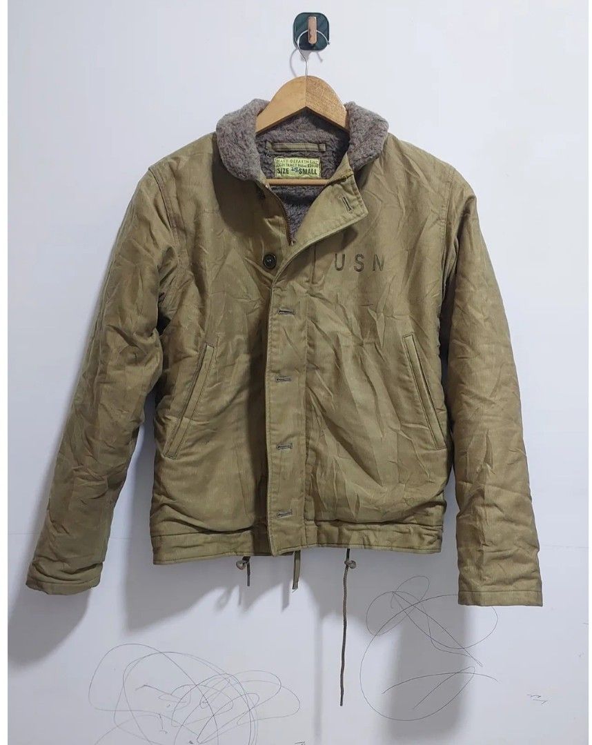 U.S.N. BUZZ RICKSON ARMY JACKET, Men's Fashion, Coats, Jackets and ...