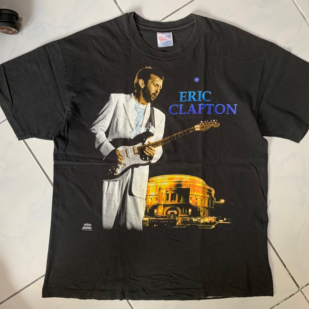 Vintage Eric Clapton Shirt, Men's Fashion, Tops & Sets, Tshirts & Polo ...