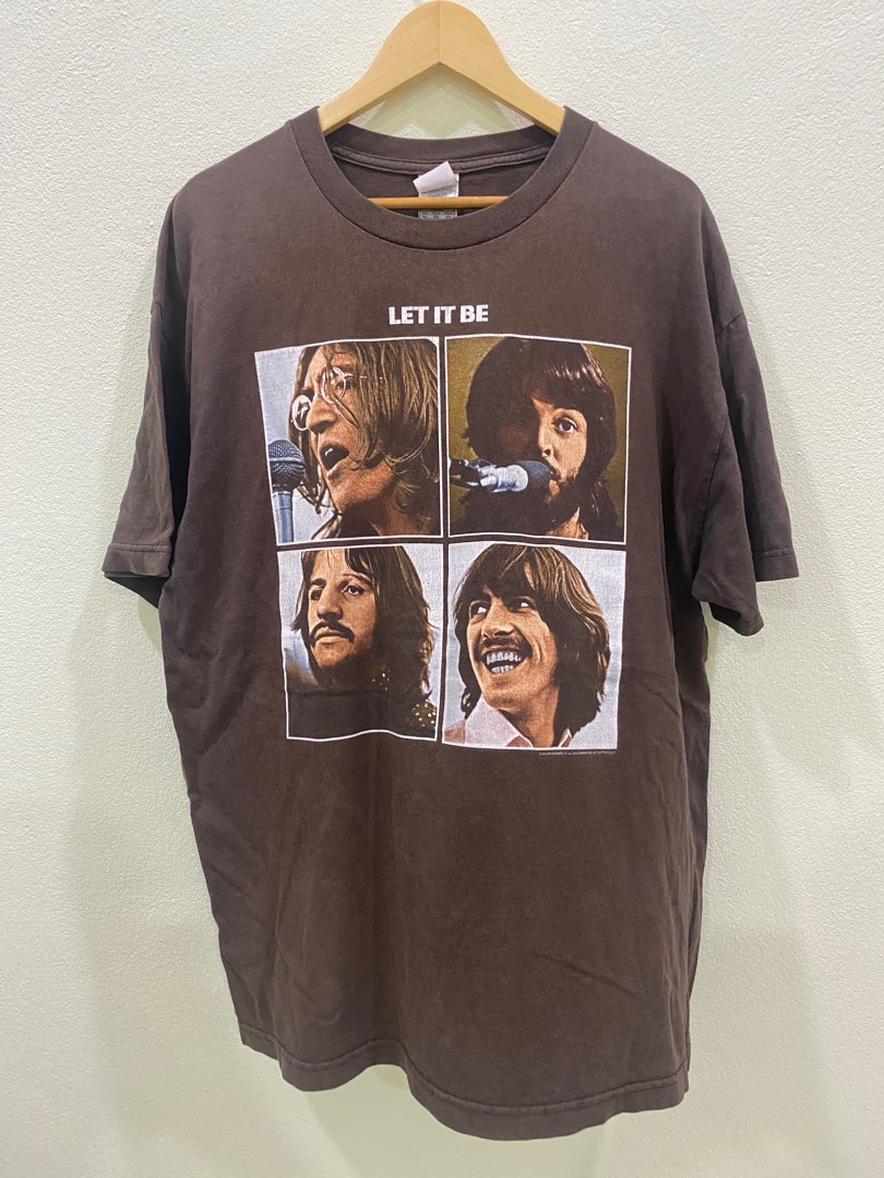 Vintage The Beatle Let It Be, Men's Fashion, Tops & Sets, Tshirts ...