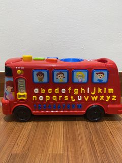 VTech Phonics Playtime Bus English Letter Phonics Electronic Learning ...