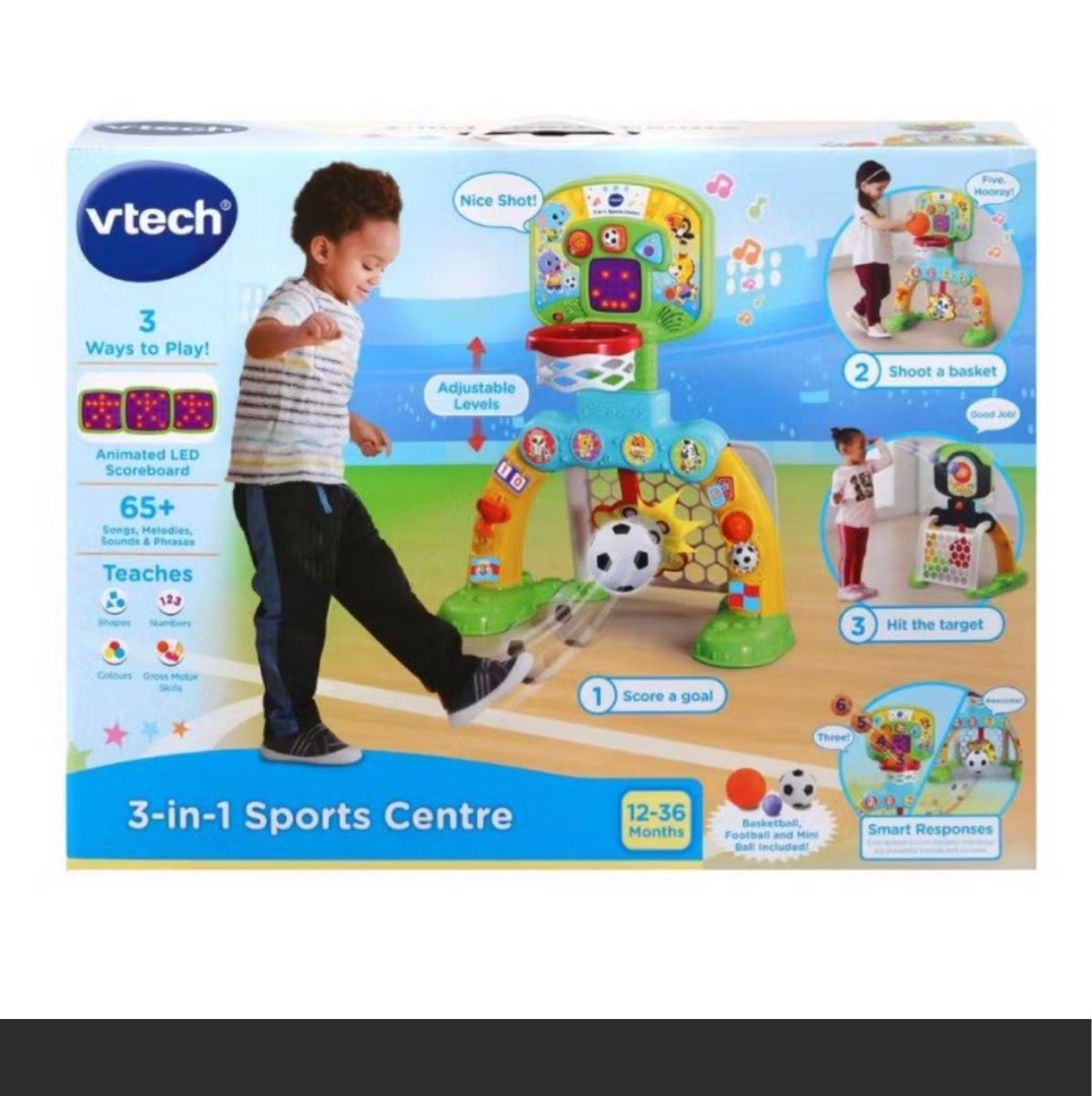 Vtech Sports Centre - soccer and basketball, Hobbies & Toys, Toys ...