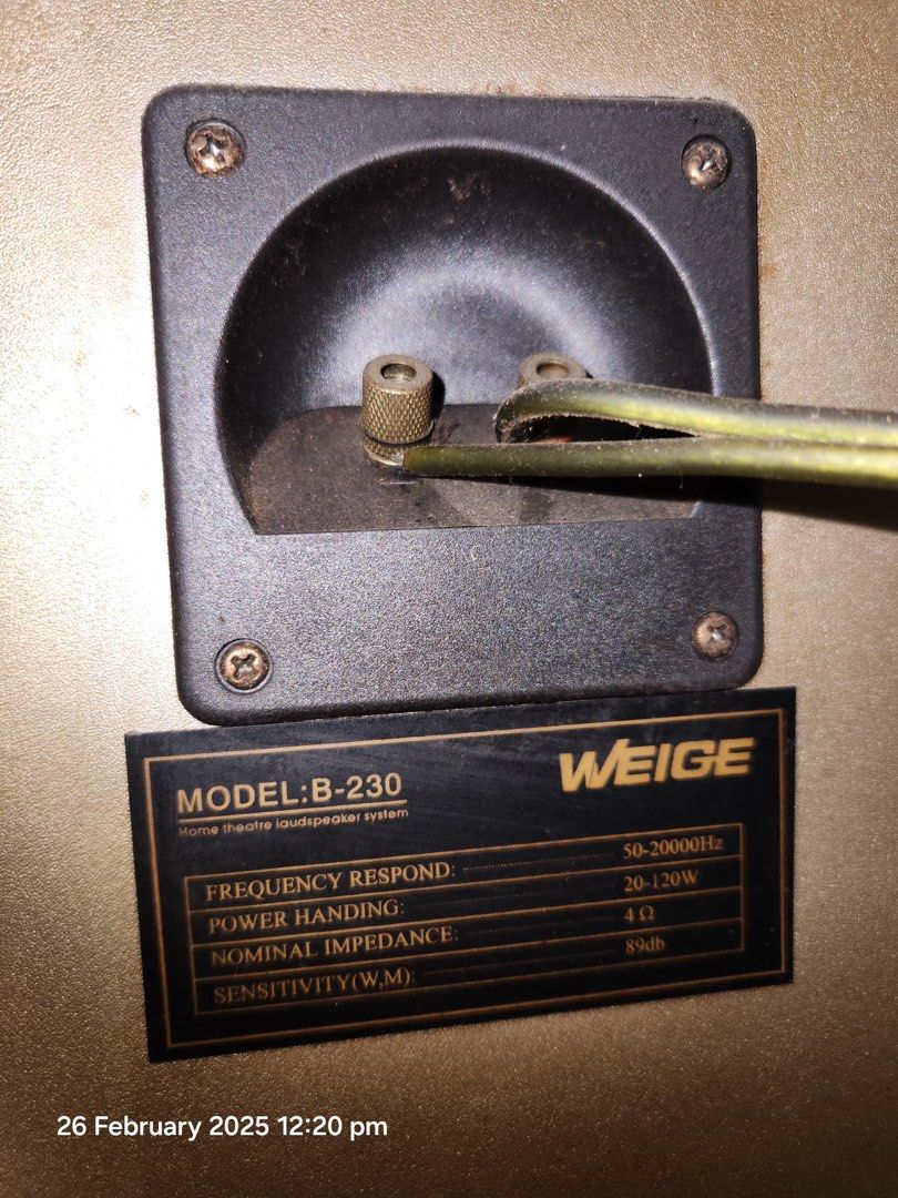 Weige Standing speakers, Audio, Soundbars, Speakers & Amplifiers on ...