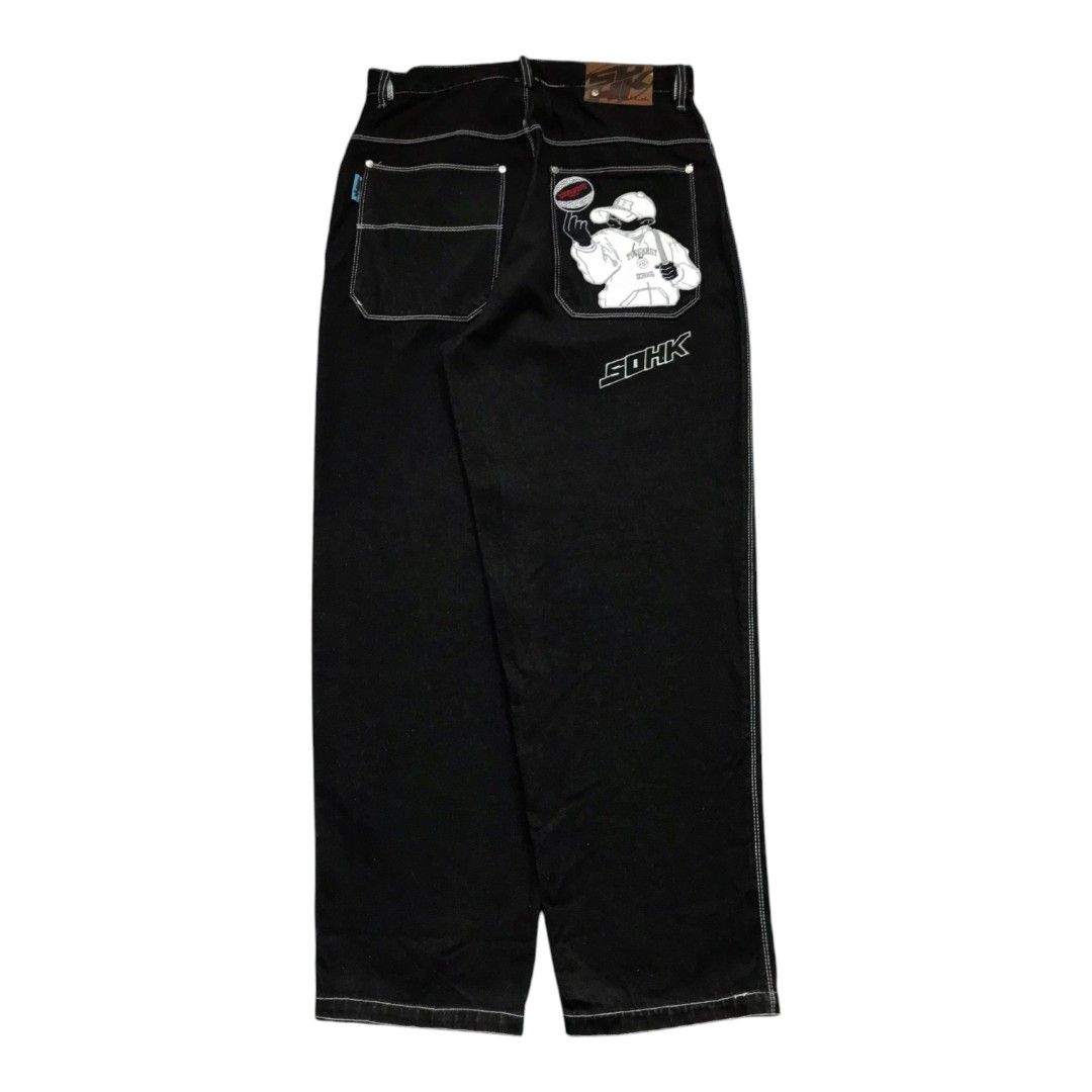 Y2K SCHOOL OF HARD KNOCKS (SOHK) BOLO BASKETBALL BAGGY JEANS (RAREST ...