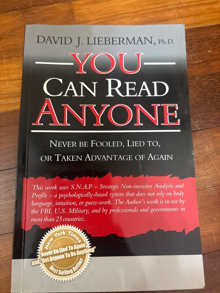 You Can Read Anyone, Hobbies & Toys, Books & Magazines, Textbooks on ...