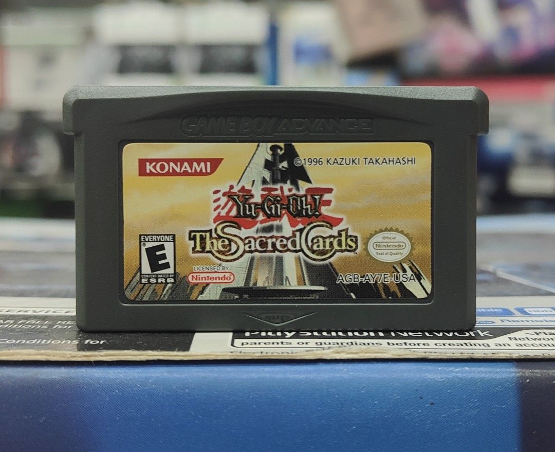 Yu-Gi-Oh! The Sacred Cards Game Boy Advance GBA, Video Gaming, Video ...