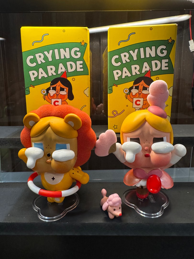 [100% Original] Pop Mart Crying Baby Crying Parade Series, Hobbies ...