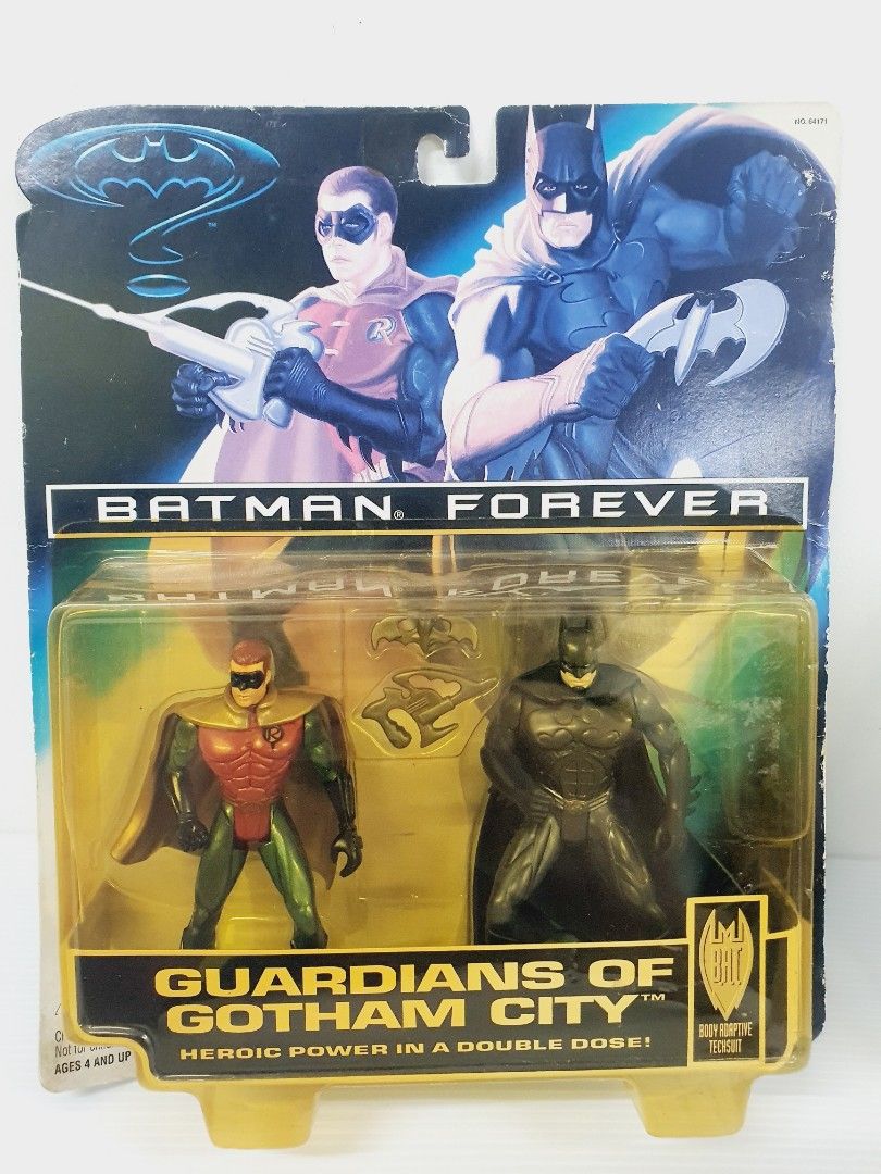 1995 BATMAN & ROBIN - GUARDIANS OF GOTHAM CITY VS. THE RIDDLER & TWO ...