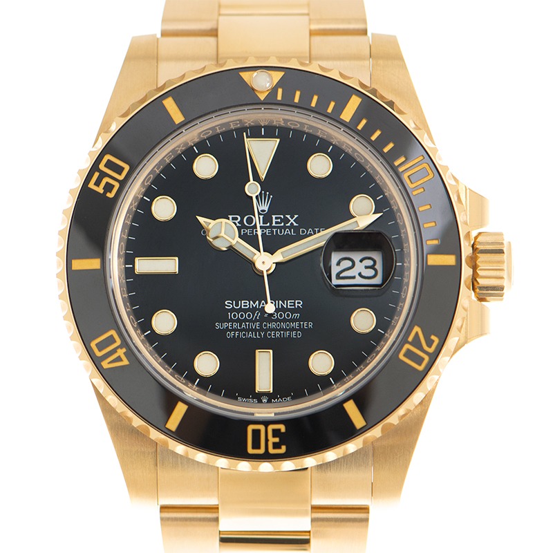 （現貨）全新25年全新 ROLEX 126618 勞力士 潛航者型 SUBMARINER 126618LN-0002 金黑 黃金 黑水鬼 ...