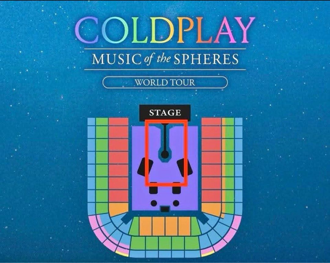 (減價急放) 9/4 Coldplay Hong Kong Concert 香港演唱會 $2799 VIP FLORIS 企位 2連, 門票＆禮券, 活動門票 - Carousell