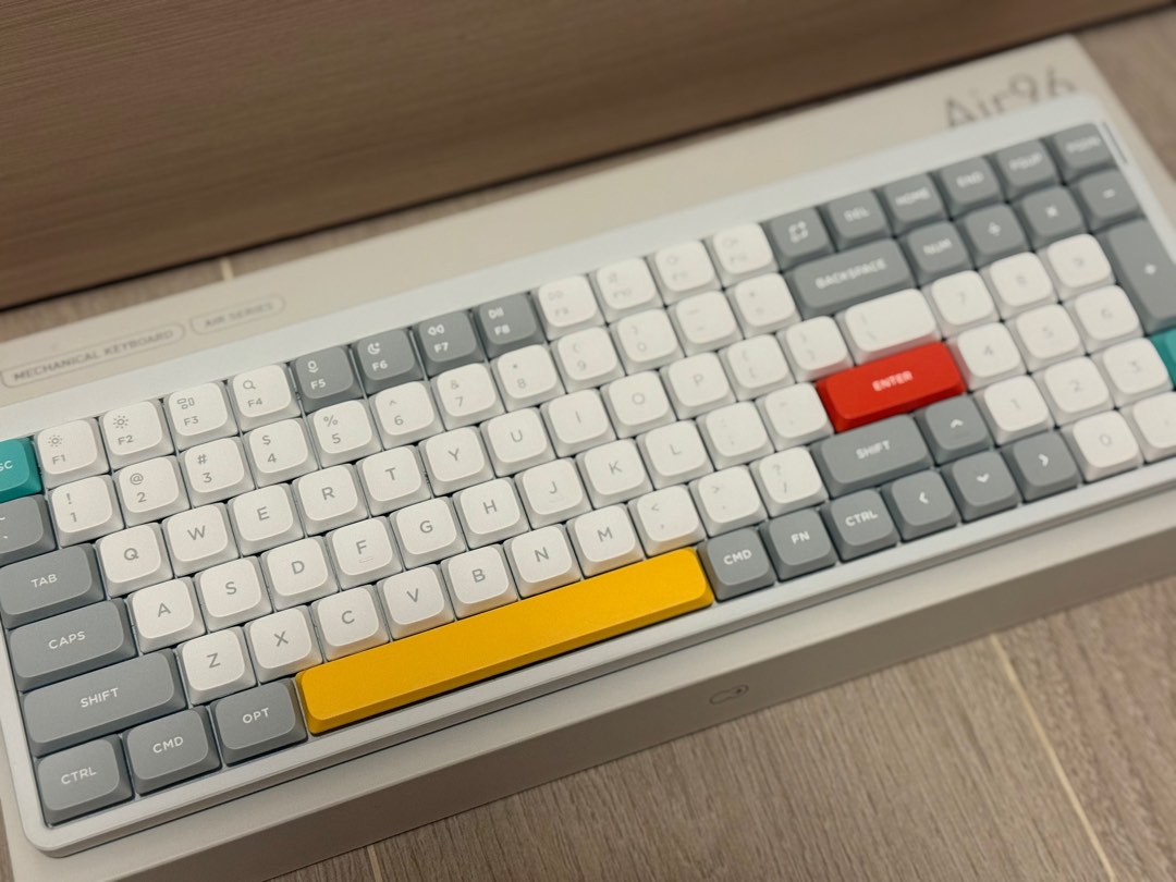 [99%New] NuPhy Air96 Wireless Mechanic Keyboard ANSI Layout, 電腦＆科技, 電腦 ...