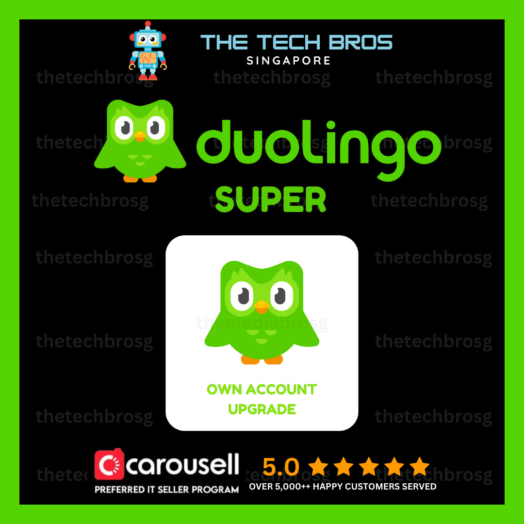 ⭐️ Duolingo Super - Gift Card ⭐️[Themediabrosg], Video Gaming, Gaming ...
