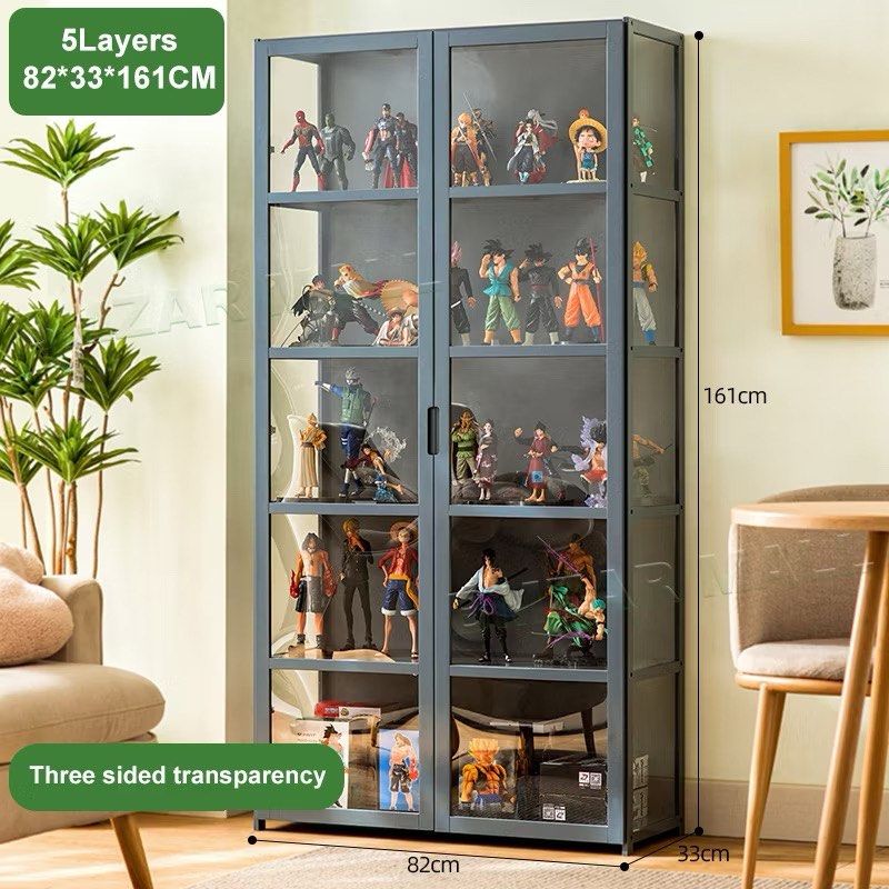 Acrylic Popmart Display Cabinet With No Light Figurine Display Toy ...