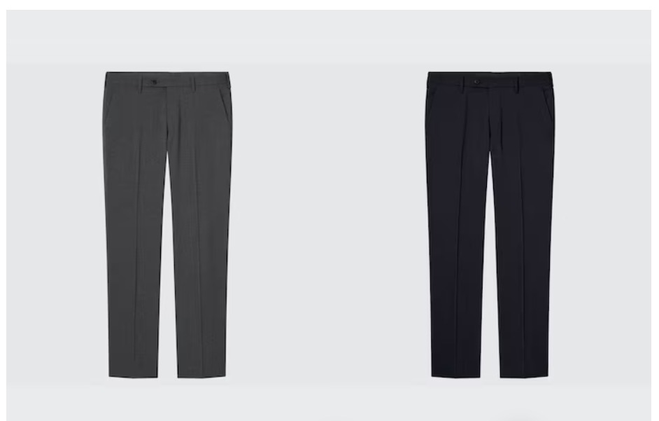 As pack 2 Uniqlo Men's AirSense Pants (Ultra Light Pants) (34-35/black ...