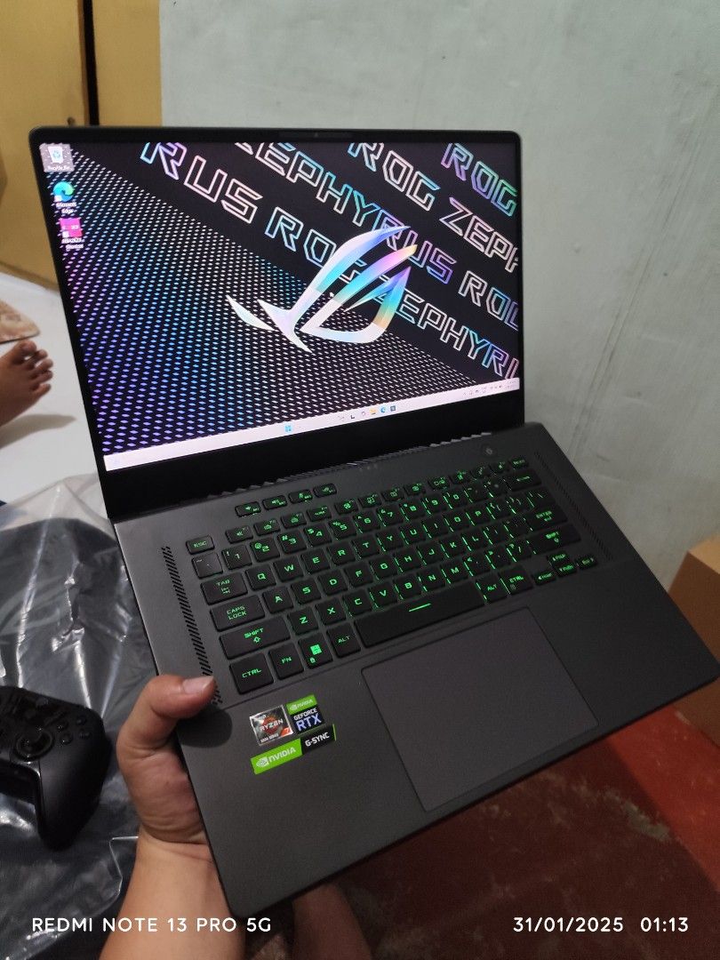 Asus Rog Zephyrus G15 (2022) Ryzen 7 6800HS 16gb ram 512gb ssd RTX 3060 ...