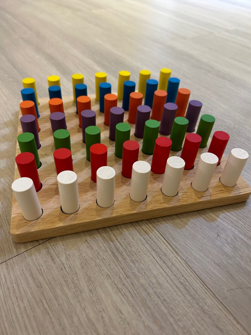 Baby Color Cylinder Sorting toy, Babies & Kids, Infant Playtime on ...