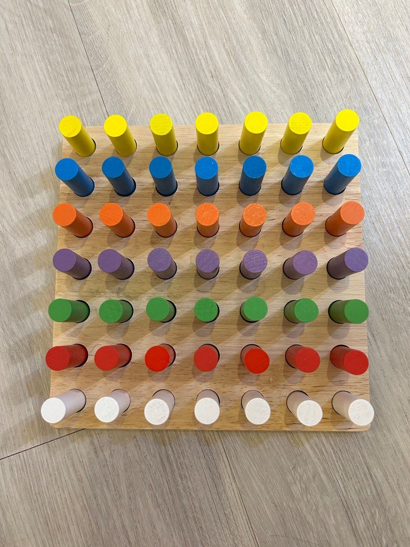 Baby Color Cylinder Sorting toy, Babies & Kids, Infant Playtime on ...