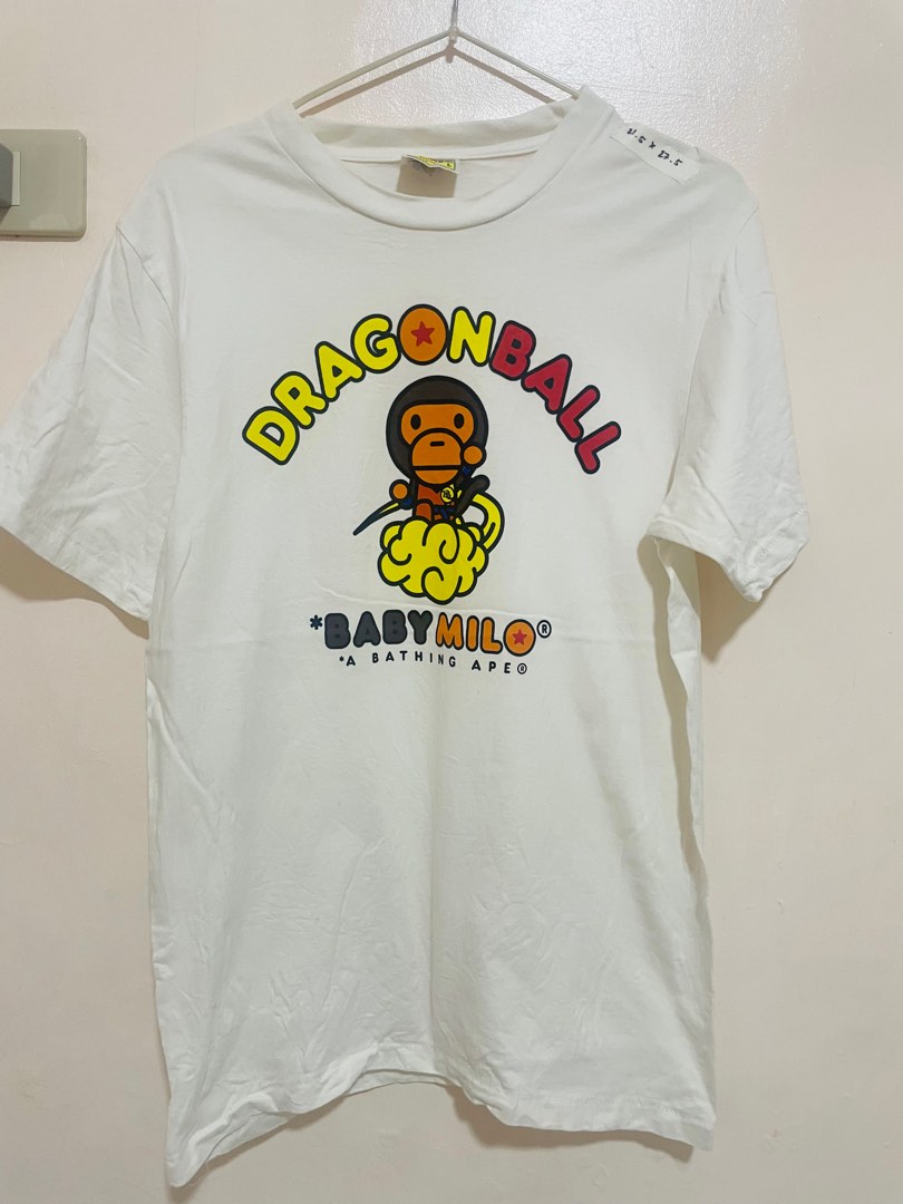 Bape Baby Milo x Dragonball, Men's Fashion, Tops & Sets, Tshirts & Polo ...