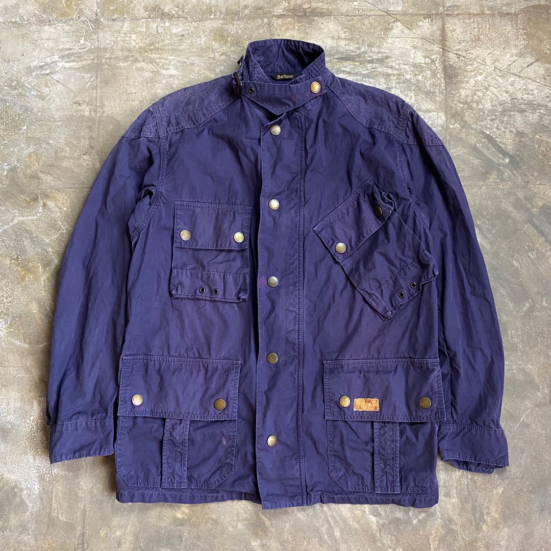 Barbour x Deus Ex Machina Military Jacket, Men's Fashion, Coats ...