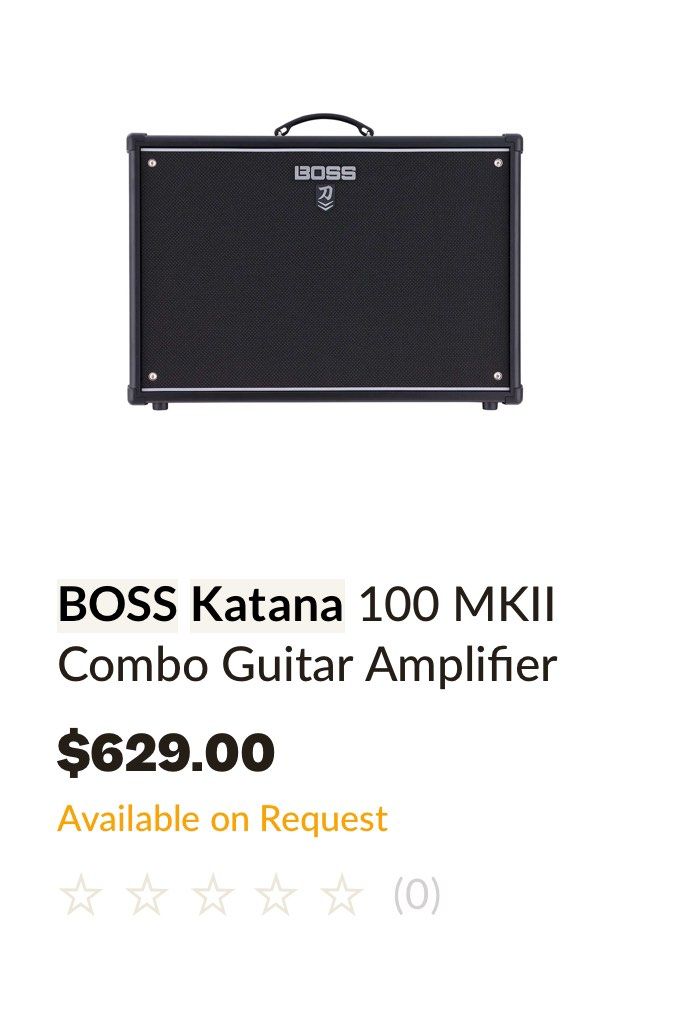 Big 56% discount Boss Katana 100W MK 2, Hobbies & Toys, Music & Media ...