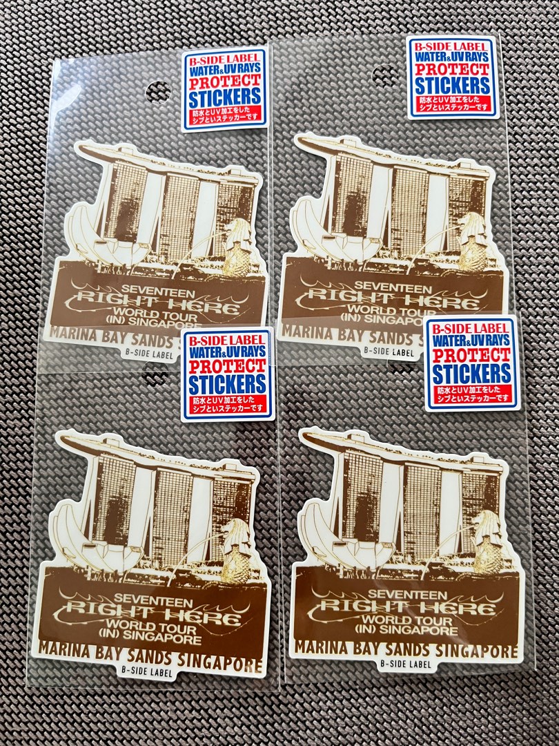 BN B-side stickers, Hobbies & Toys, Stationery & Craft, Art & Prints on ...