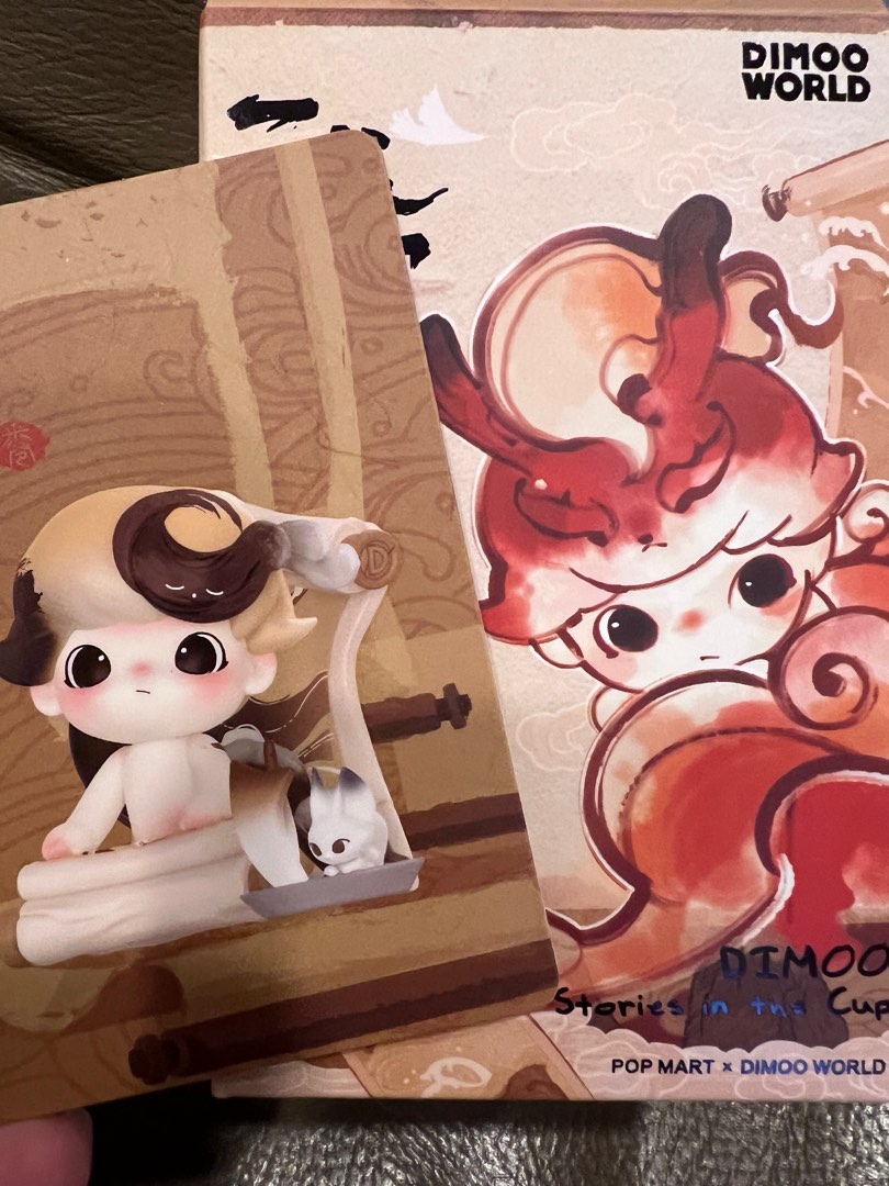 [BNIF] Popmart DIMOO Stories in the Cup Series - River Scroll, Hobbies ...