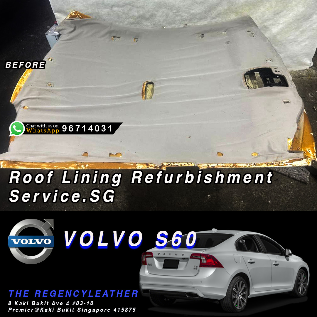 Car Roof Lining (Car Headliner) \Restoration (Refurbish) \ Volvo S80 ...