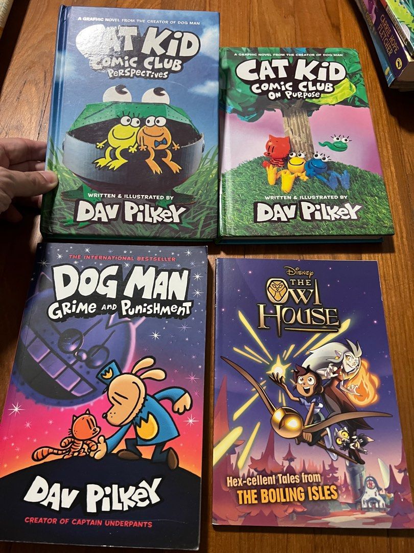 Cat Kid, Dog Man, Doary of a wimpy kid, X-ventures etc, Hobbies & Toys ...