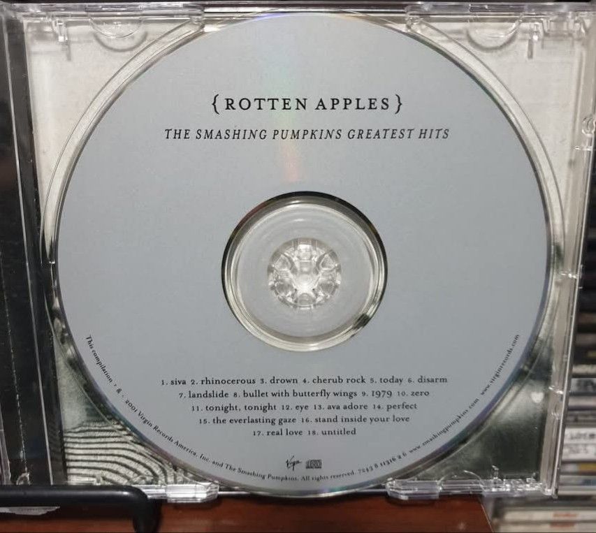 CD SMASHING PUMPKINS - greatest hits rotten apples alternative rock ...