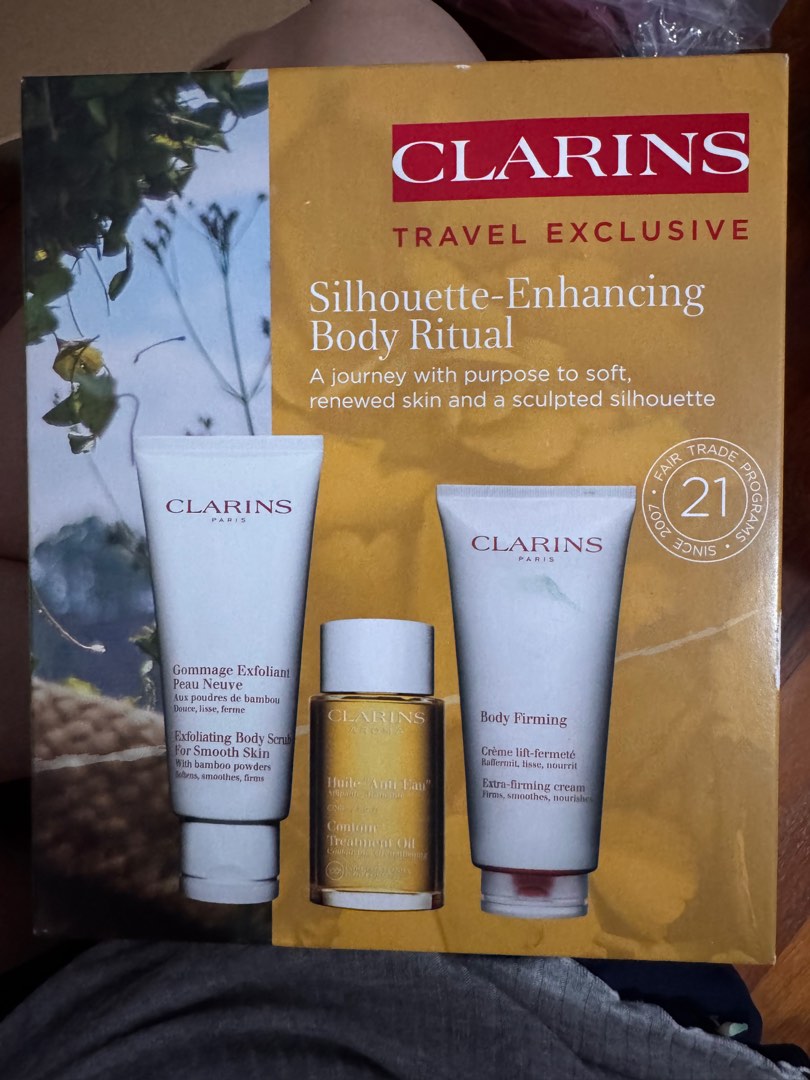 Clarins Travel Exclusive Silhouette Enhancing Body Ritual, Beauty ...