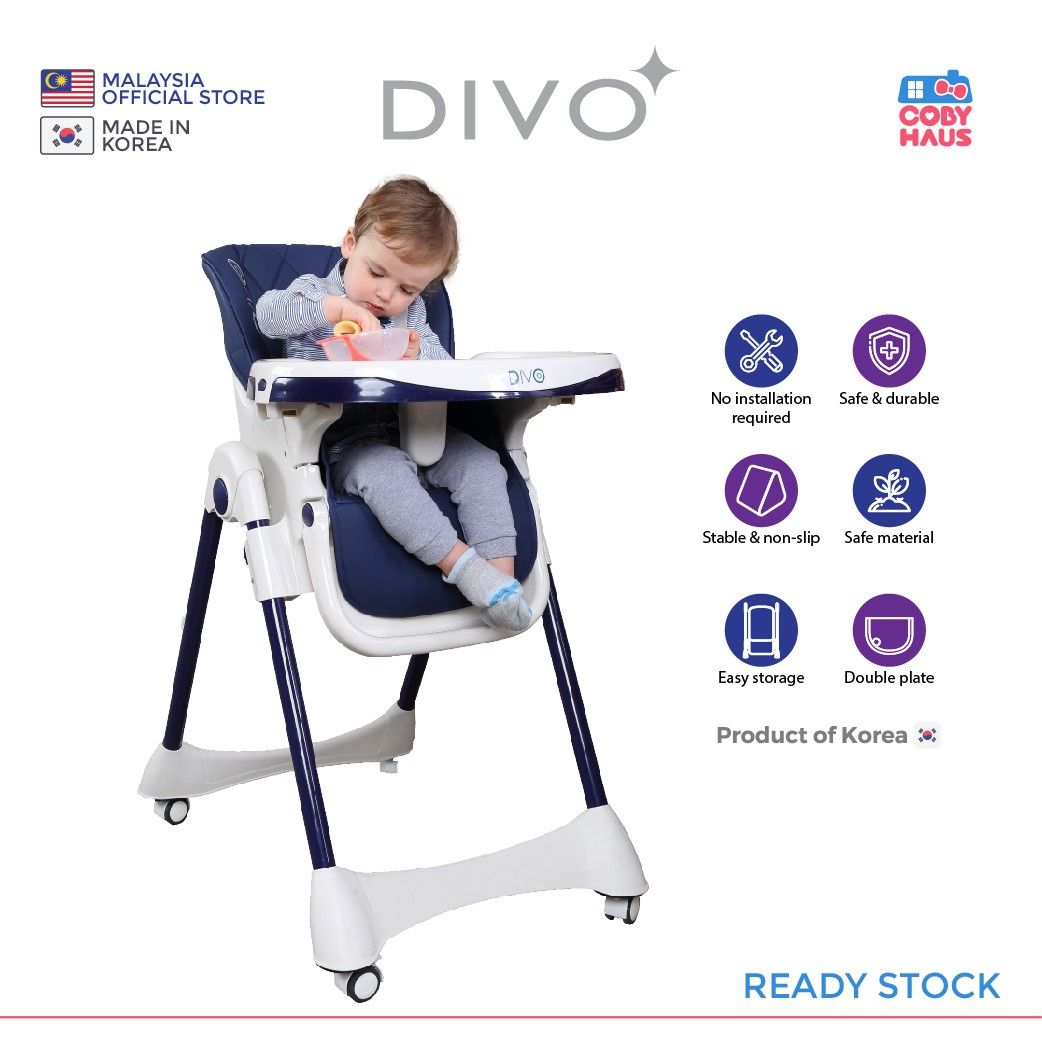 COBY HAUS:DIVO MULTIFUNCTIONAL DINING CHAIR, Babies & Kids, Nursing ...