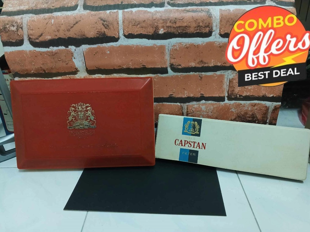 [COMBO] Vintage Wills Capstan | Benson & Hedges Storage Case # ...